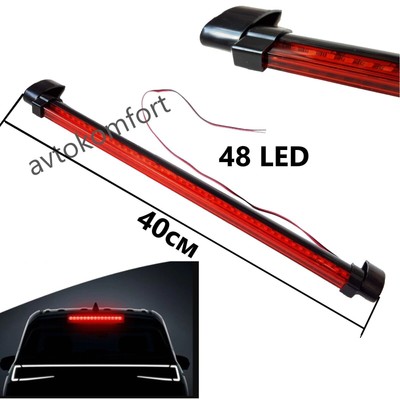 40 Cm Red 48 LED Third 3RD Centre High-Level Rear Brake Stop Light Lamp ...