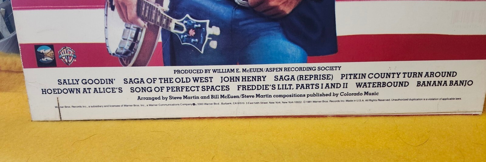 VINTAGE 1981 THE STEVE MARTIN BROTHERS VINYL LP 2 BONUS PHOTOS EX | eBay