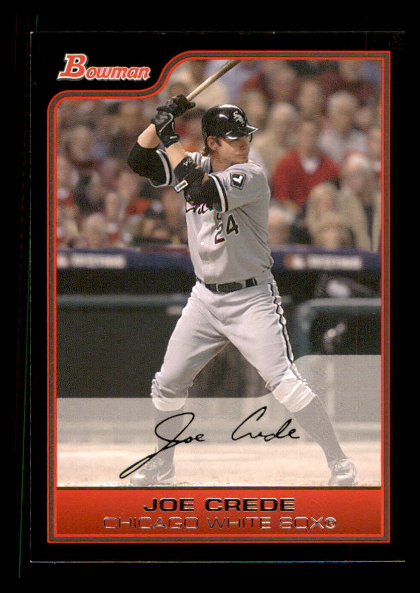 2006 Baseball Bowman Joe Crede Chicago White Sox #117 | eBay