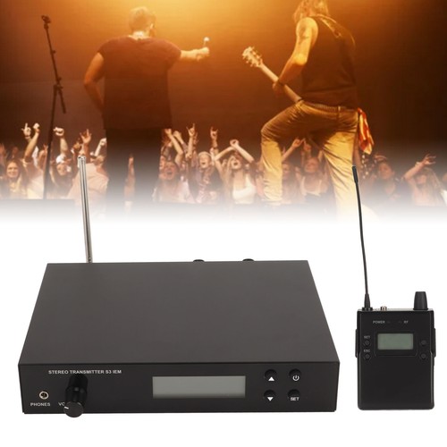 Wireless Ear Monitor System 566 To 608MHZ Stage Monitoring System With ...