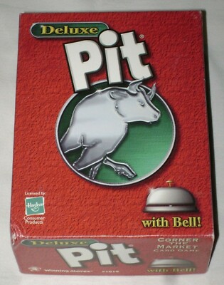 Hasbro 2002 DELUXE PIT Card Game w/Bell | eBay