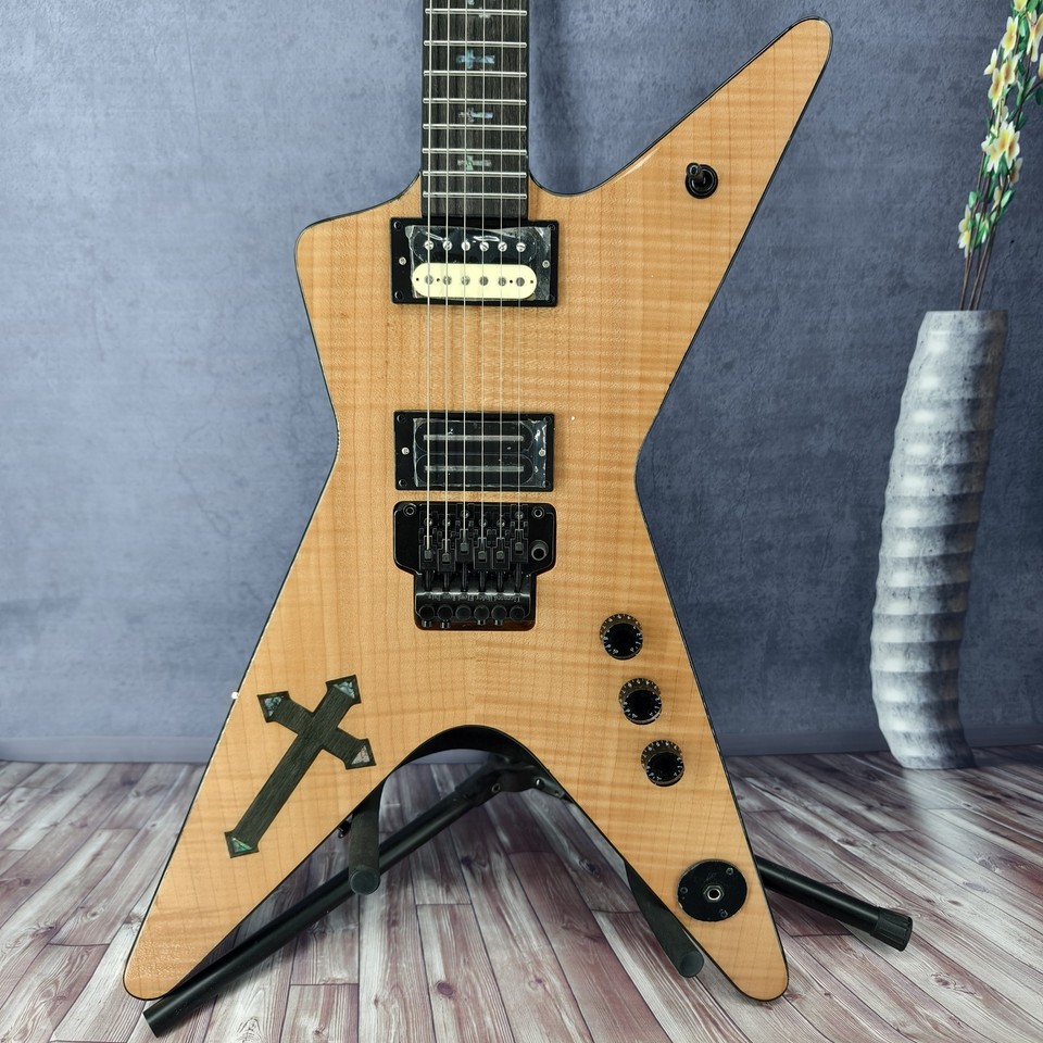 US Dean Dimebag Southern Cross ML Electric Guitar - Natural Finish ...