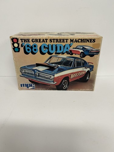 Mpc The Great Street Machines Boss Cuda Box And Instructions Only | eBay