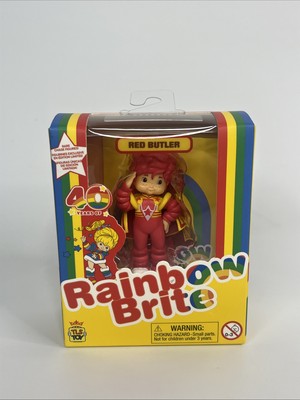 (1) RED BUTLER Rainbow Brite 40th Anniversary 2.5" Mini Figure New FREE ...
