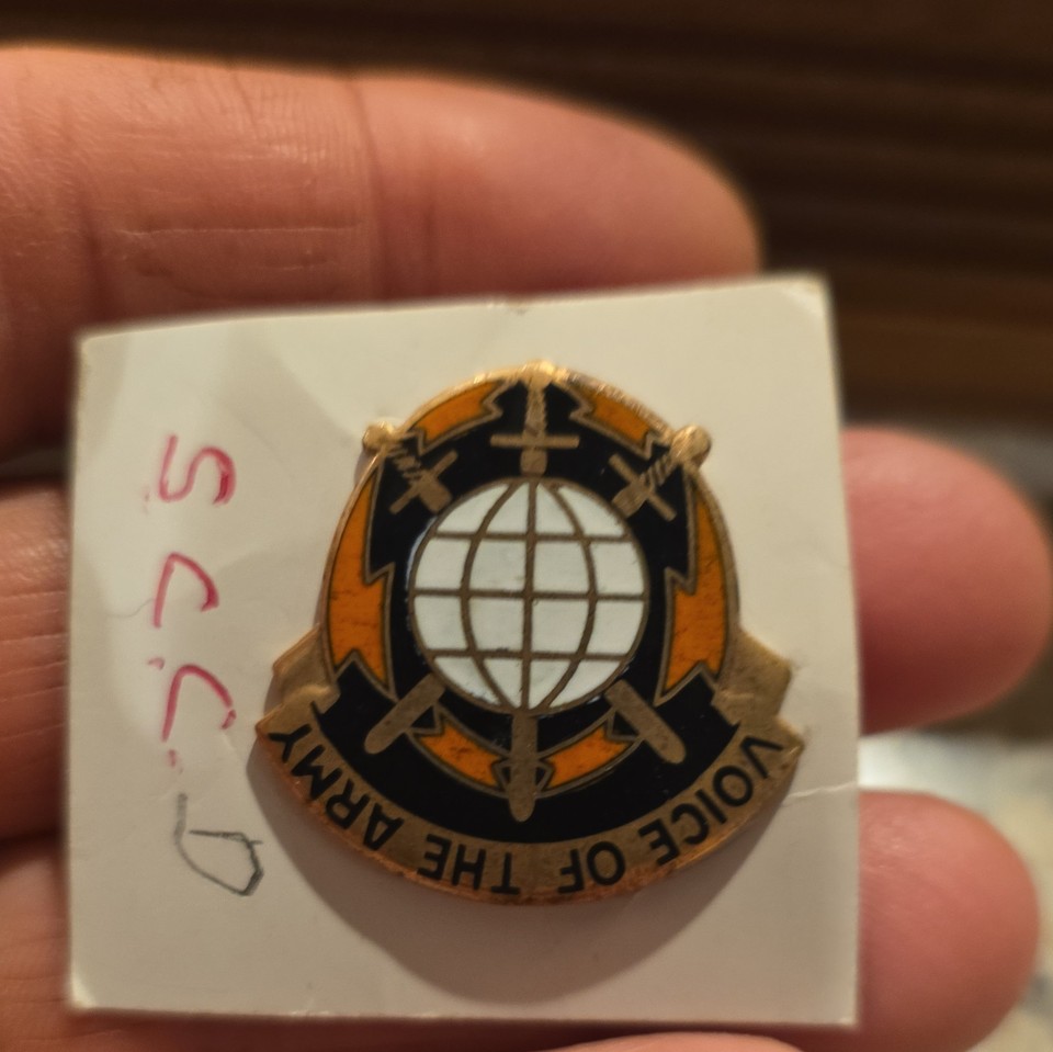 US Military 9th Signal Command Insignia Pin - Voice of the Army (4) | eBay