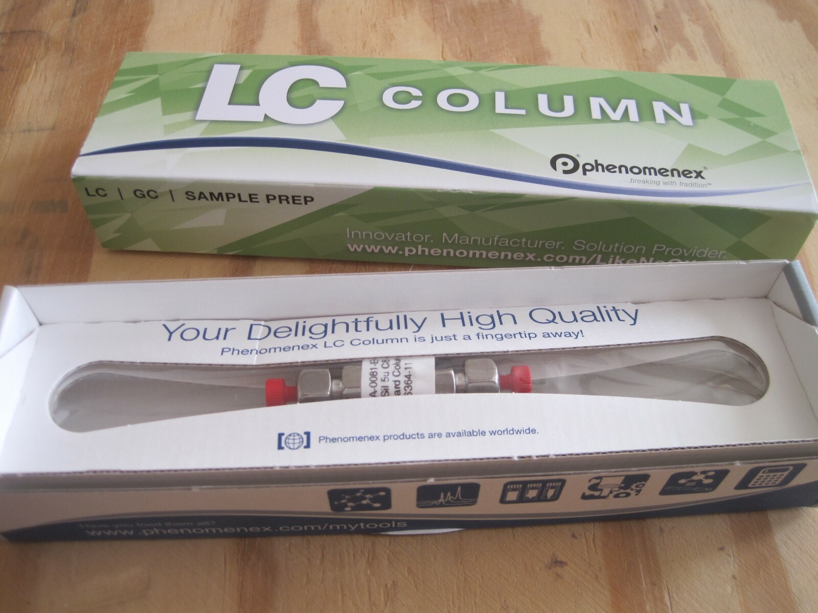 phenomenex LC Column Part no: 03A-0081-EO, lb-Sll 5u C8 30 x 4.6 mm | eBay