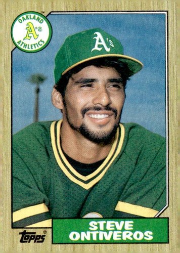1987 Topps #161 Steve Ontiveros | eBay