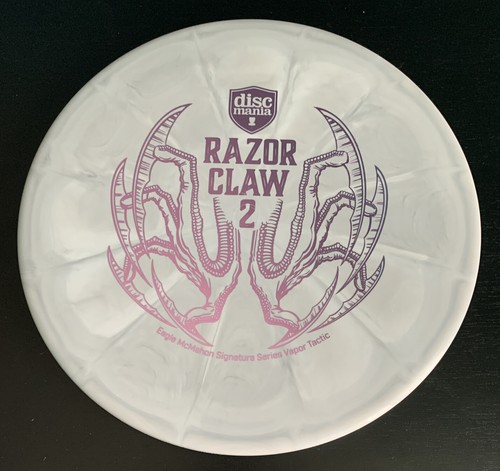 Discmania Razor Claw 2 Vapor Tactic Eagle McMahon Signature Series 173 ...