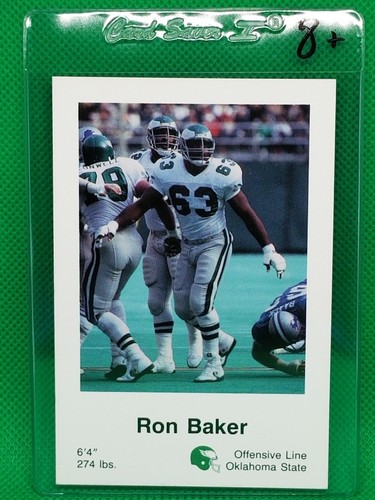 🏈RARE 1987 Philadelphia Eagles Police RON BAKER🏈 NM NR-MINT | eBay