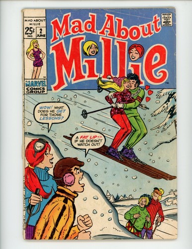 Mad About Millie #2 Comic Book 1969 VG Stan Goldberg Marvel | eBay