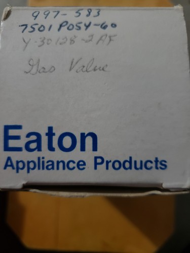 Eaton Range Gas Valve 7501P054-60 (Replacement For 7501p131-60 Y-30128 ...