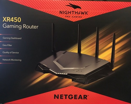 NETGEAR Nighthawk Pro Gaming XR450 2400 Mbps 4 Ports Wireless Router ...