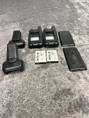 2 Retevis RETC 15- RT22 - Two-Way UHF Hand-Held Mobile Radio Walkie ...