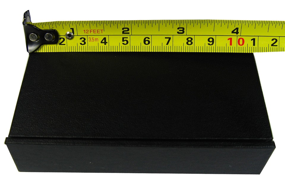 LUXURY GEMS CARRY TRAVEL DISPLAY BOX SHOWELEATHER 11x6.5 cm 3 ROWS 6 ...