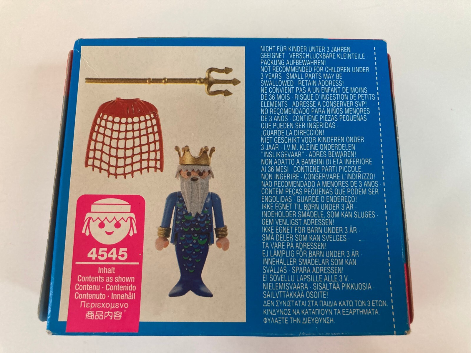 Vintage 1997 Playmobil Special 4545 King Neptune Triton Merman Unopened ...