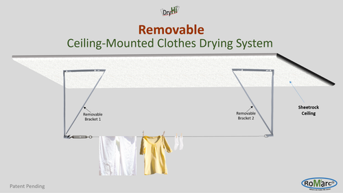 Ceiling-Mounted Clothes Air-Drying System | eBay Australia