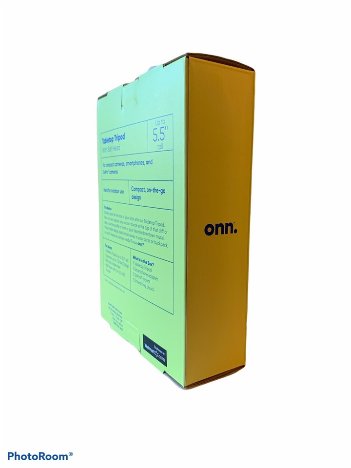 Onn Tabletop Tripod with Ball Head, 5.5 in (100014106) Brand New!!! | eBay