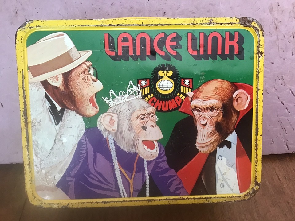 Vintage 1971 Lance Link Secret Chimp Aladdin Lunch Box /No Thermos | eBay