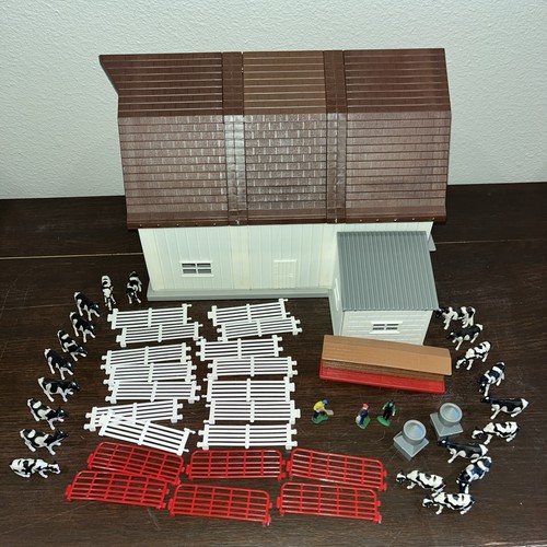 1/64 Ertl Dairy Farm Barn Set - No Original Box | eBay