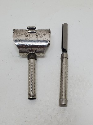 Vintage 1901 GEM Junior Bar Cutlery Lather Catcher Safety Razor Neck ...