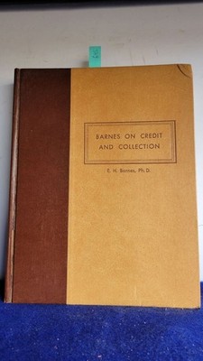 E H Barnes / Barnes on Credit and Collection 1st Edition 1961 | eBay