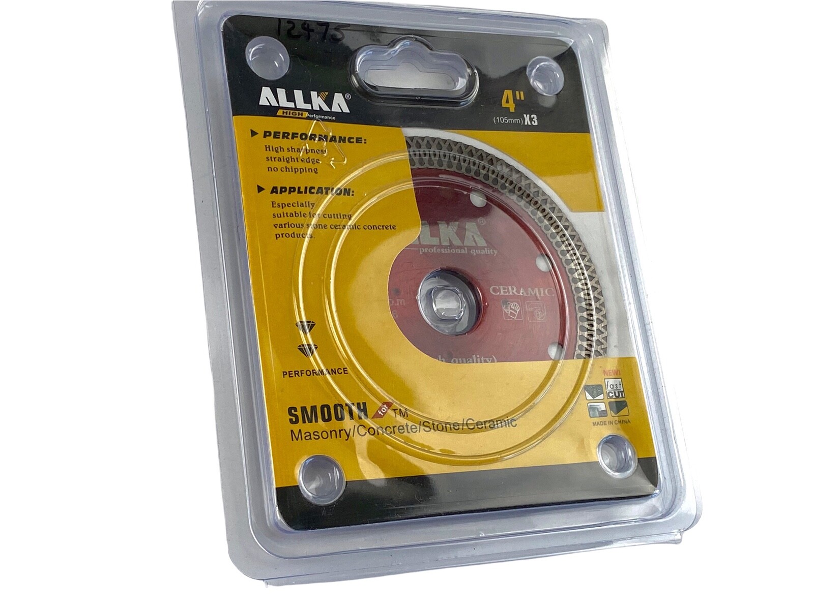 Diamond Disk 4” (105mm) Universal Pattern Cutter 20mm bore cutting ...