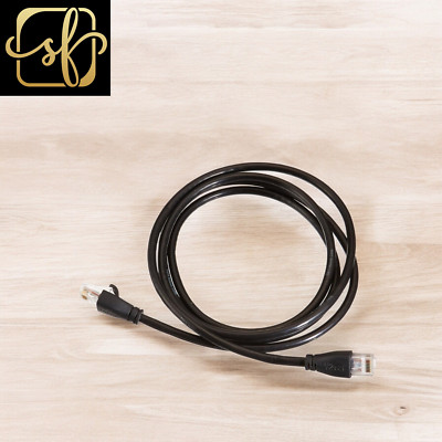 5 Foot Black RJ45 Cat 6 Ethernet Patch Cable for PC, TV, Tablet, Router, Printer | eBay