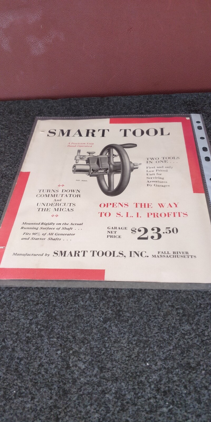 Booklet Instructions Specs ~ Rite Tool Fall River MA Commutator ...