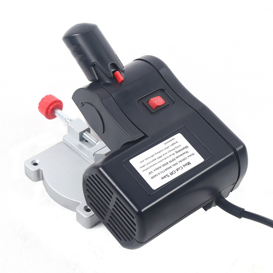 Mini Benchtop Cut-off Chop Saw wood metal Angle Moulding cutter 45 ...