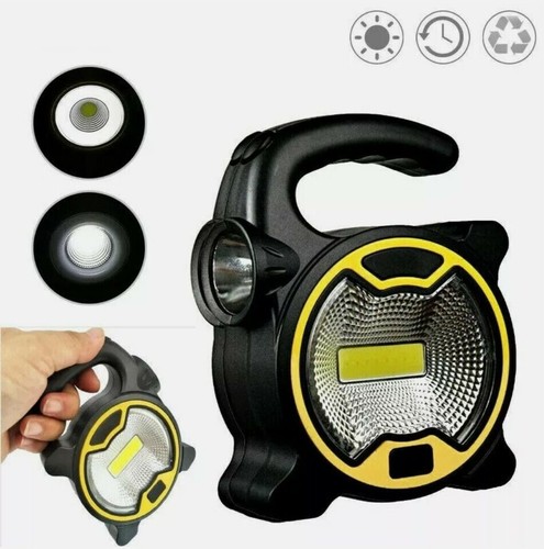 Portable Work COB LED Light Camping Construction Fishing Maintenance ...