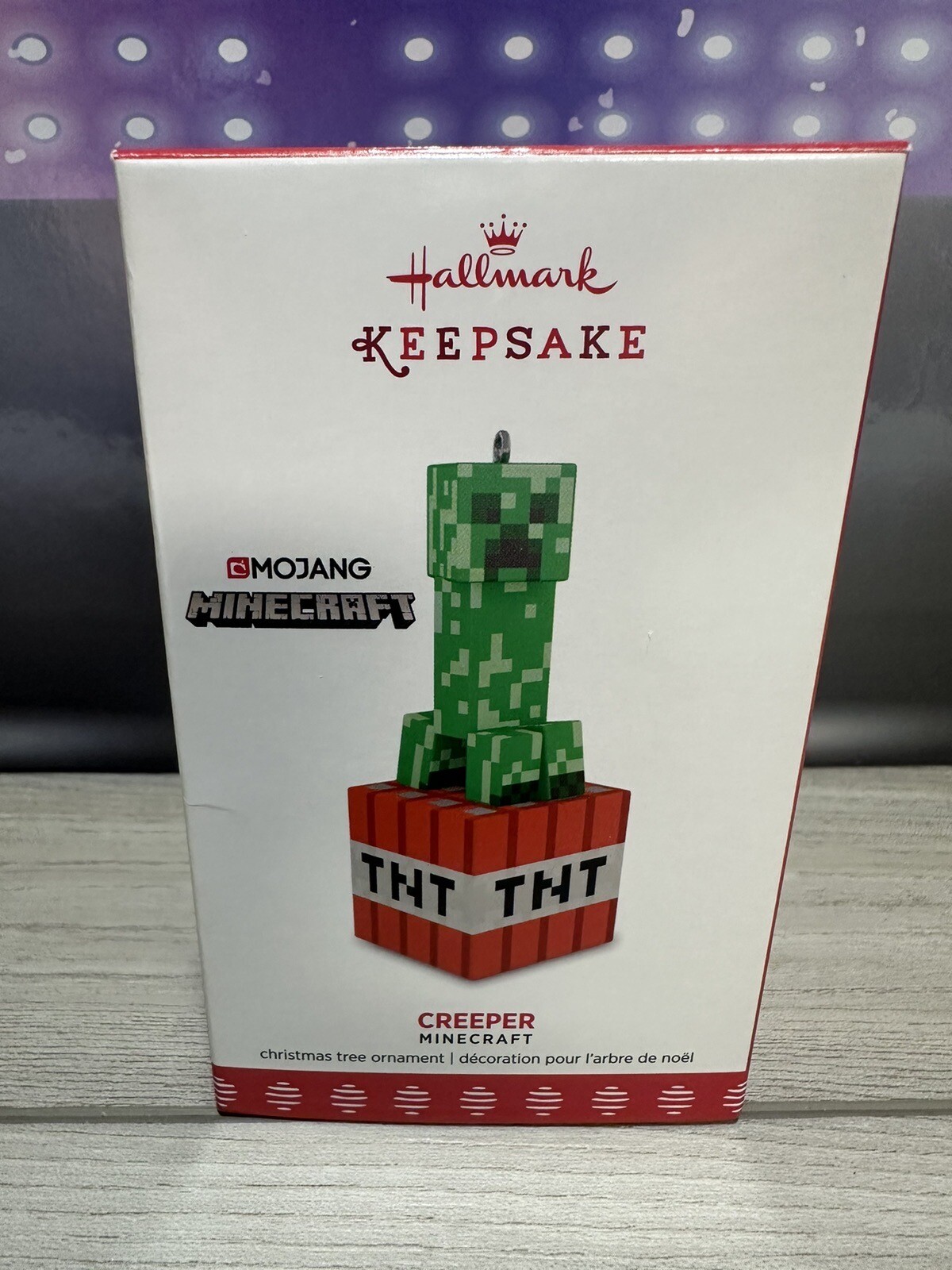 Hallmark Keepsake Christmas Ornament Creeper Minecraft Mojang 2017 for ...