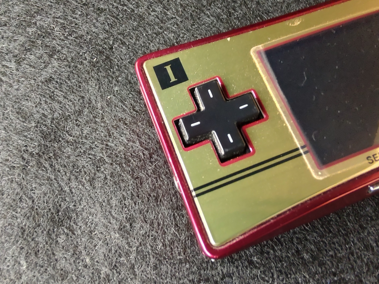 Nintendo Gameboy Micro Famicom 20th Anniversary Edition console OXY-001 ...