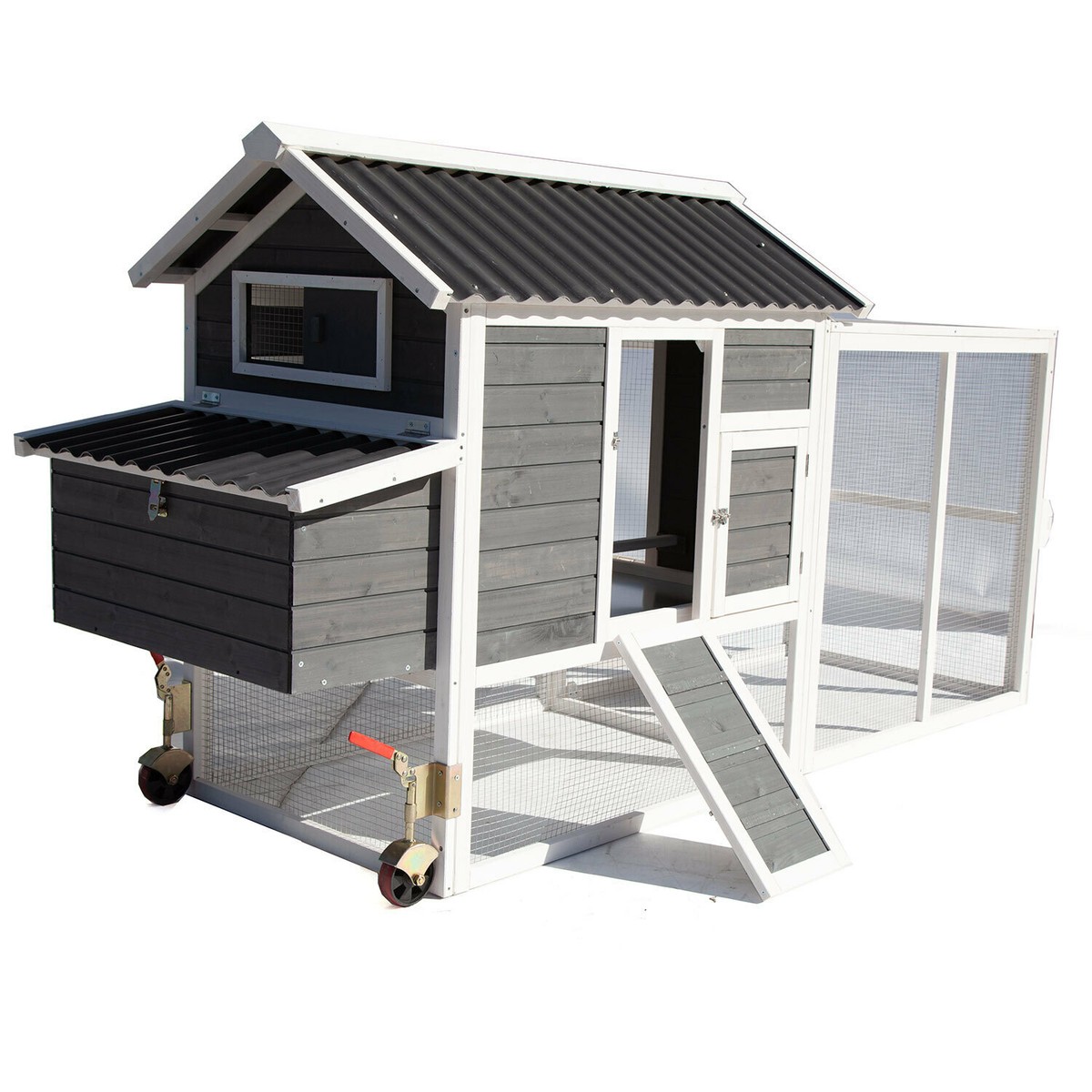 Chicken House Made With Pvc TMG Industrial 10' X 60' Wire Mesh Chicken
