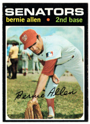 Bernie Allen 1971 Topps #427 Washington Senators (ex) A | eBay