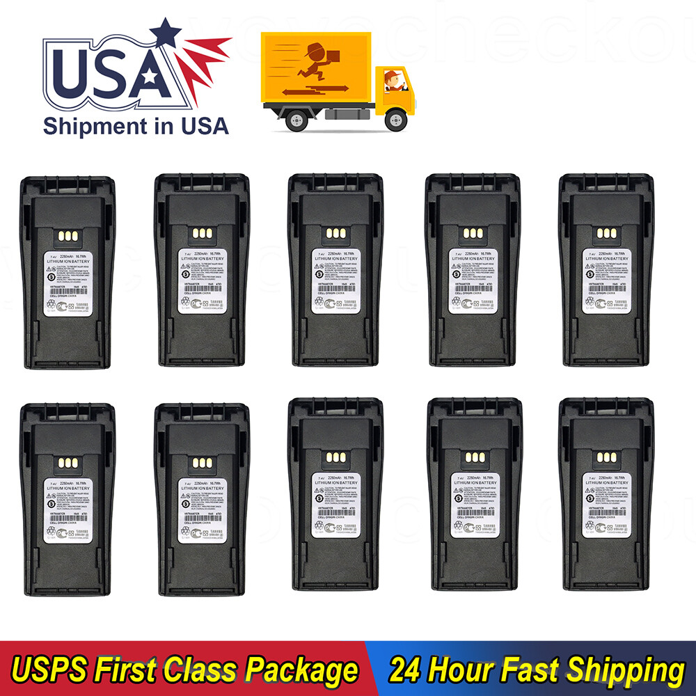 5/10 Pack For Motorola NNTN4497DR PR400 CP200 CP200XLS CP200D CP160 ...