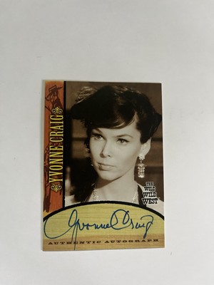 YVONNE CRAIG The Wild Wild West Signed Autograph Card Auto A2 FREE ...