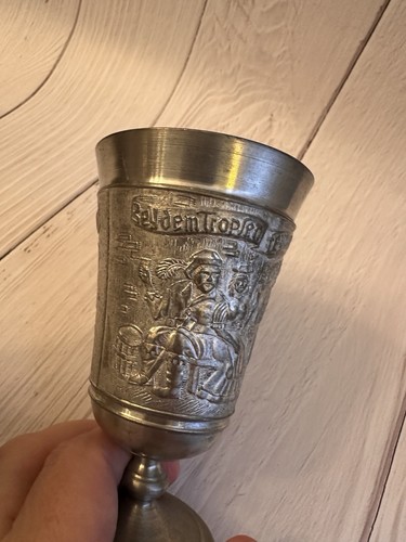 Vintage pewter goblet (set of 2), Germany Rein-Vinn BMF h-4.5in | eBay
