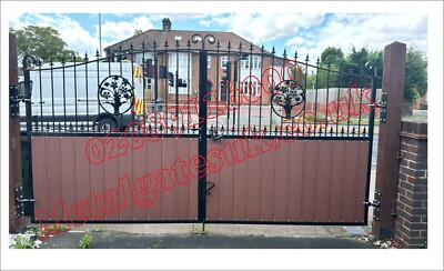 Composite Gates / Round top Gates / Swing Gates /Driveway Gates / Arch ...