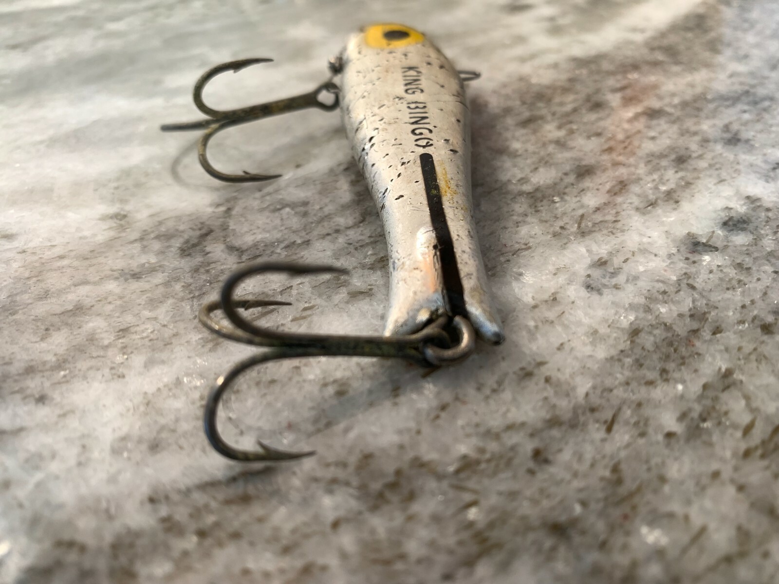 Vintage Silver King Bingo Fishing Lure | eBay