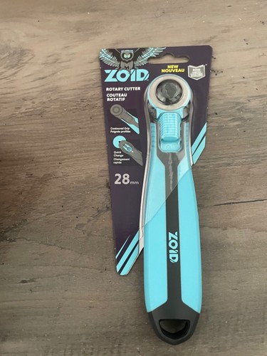 ZOID ROTARY CUTTER 28mm Contoured Grip 1143908 Quilting Lifetime ...