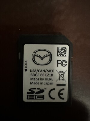 OEM NEW Genuine Mazda Navigation GPS SD Card 2019-20 Mazda 3 CX-30 BDGF ...