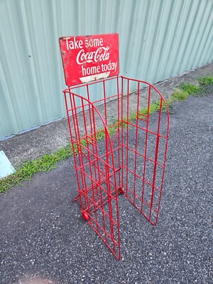 Take Some Coke Coca Cola home today soda bottle crate rack display ...