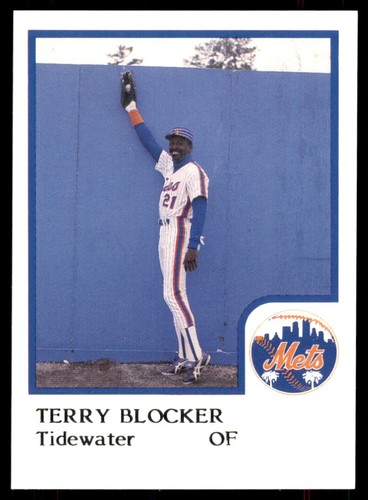 1986 ProCards (Mets Logo) Minor League Terry Blocker (D) Tidewater ...