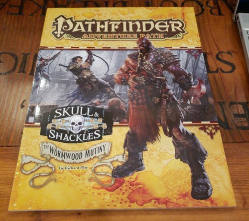 Pathfinder: Skull & Shackles #1 - The Wormwood Mutiny - rpg book ...