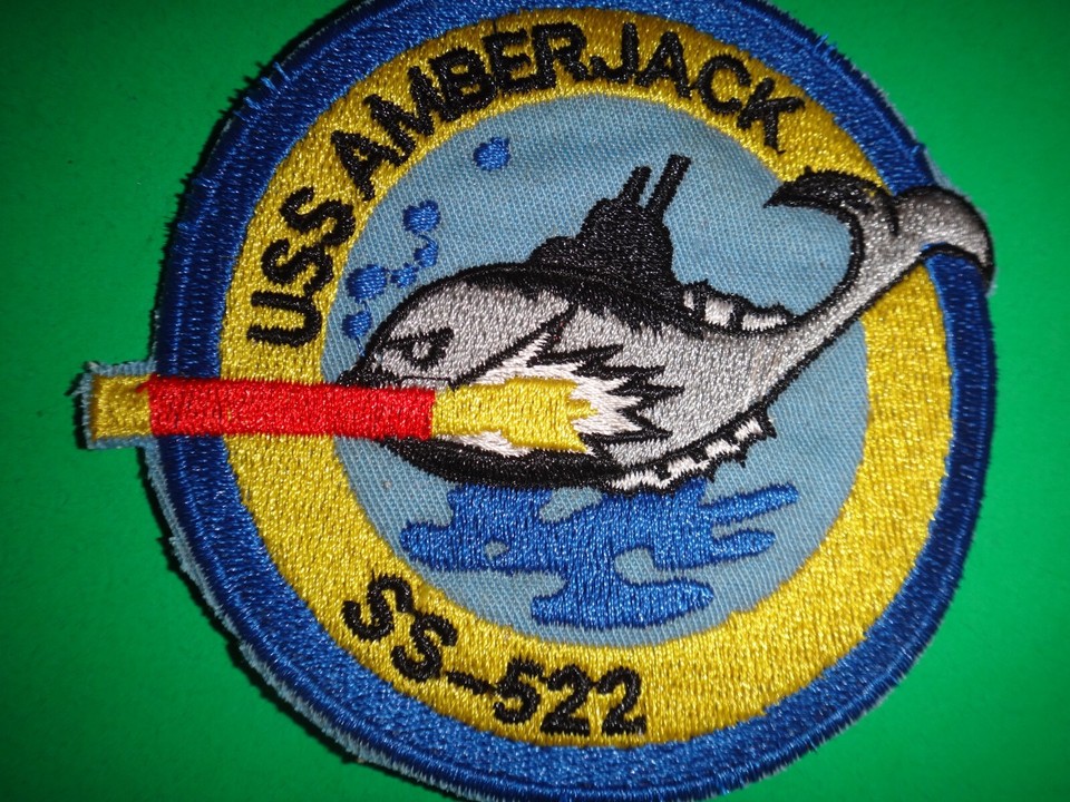 US Navy USS AMBERJACK SS-522 Submarine Patch | eBay