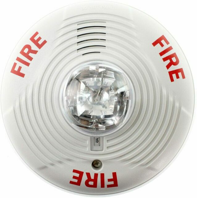 System Sensor PC2WK 2-Wire Ceiling Mount Outdoor Alarm - White for sale ...