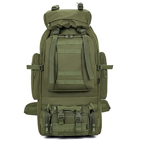 100L Camping Hiking Backpack,Molle military Tactical rucksack Army ...