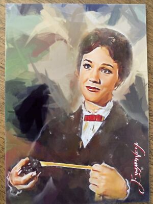 Mary Poppins #6 Art Card Limited Numbered 1/50 Edward Vela Signed 2020 ...