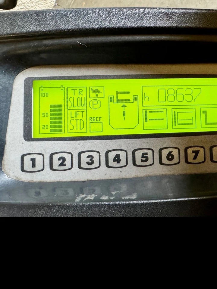 2012 Yale NTA030SB 3000 LB 3 Stage Mast 48 Volt Electric Man-Up Turret ...