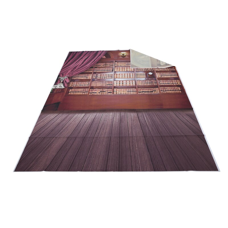 Vintage Library Floor Photography Backdrops Photo Props Studio1592 | eBay